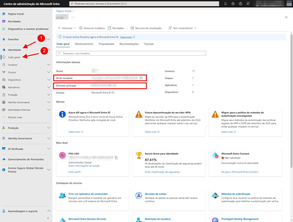 Integração com Microsoft Entra ID – Docs SmartSpace